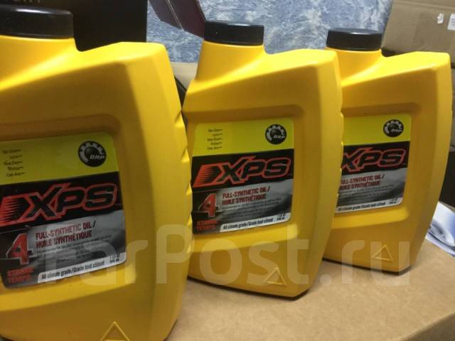 Моторное масло XPS BRP OIL для 4-тактных, синтетическое, 1,00 л. бензин ...