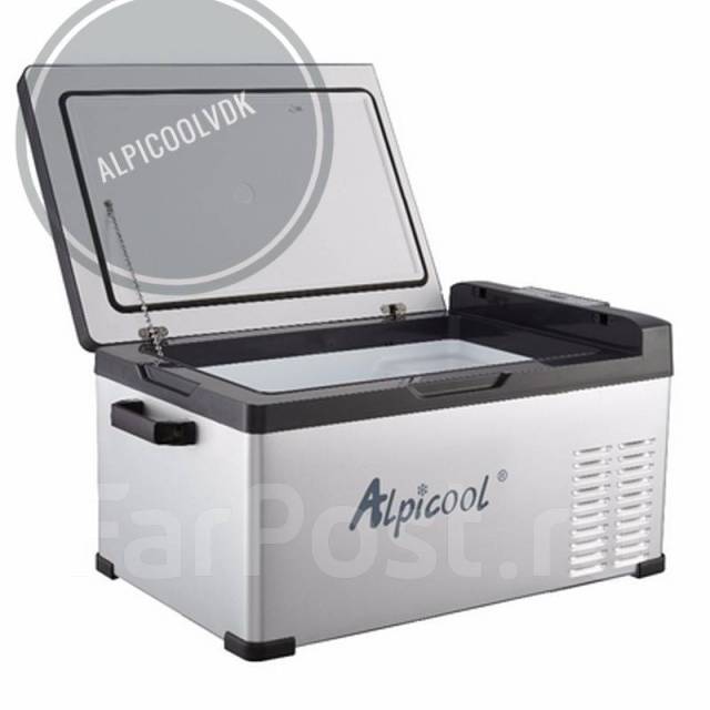Холодильник автомобильный, компрессорный Alpicool 25L. 12/24/220v ...