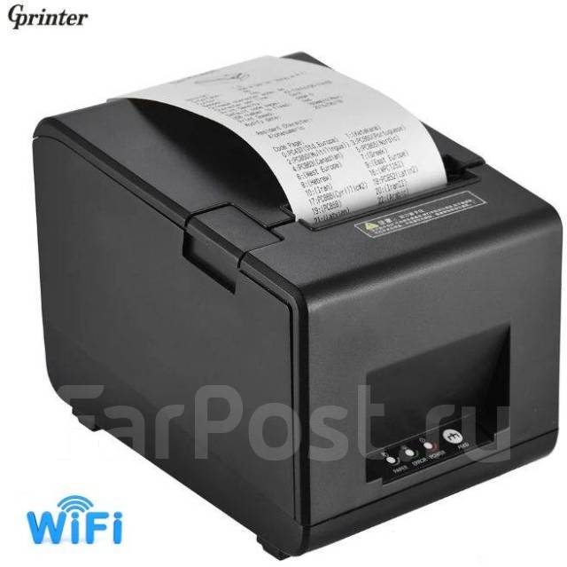 Принтер чеков термопринтер Gprinter GP-L80160I USB + WiFi, новый, в наличии. Цена: 9 850₽ во ...