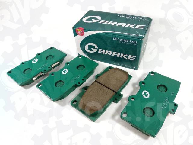 Тормозные колодки передние Subaru 4POT G-brake GP-07037 Япония купить ...