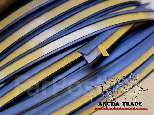 Уплотнительная резинка Черная 4мм Япония купить во Владивостоке по цене 299₽ — частное