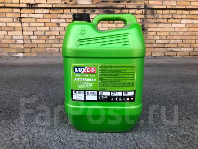 Антифриз LUXE Зелёный LONG LIFE 20л (-40С) G11, в наличии. Цена: 3 000 ...