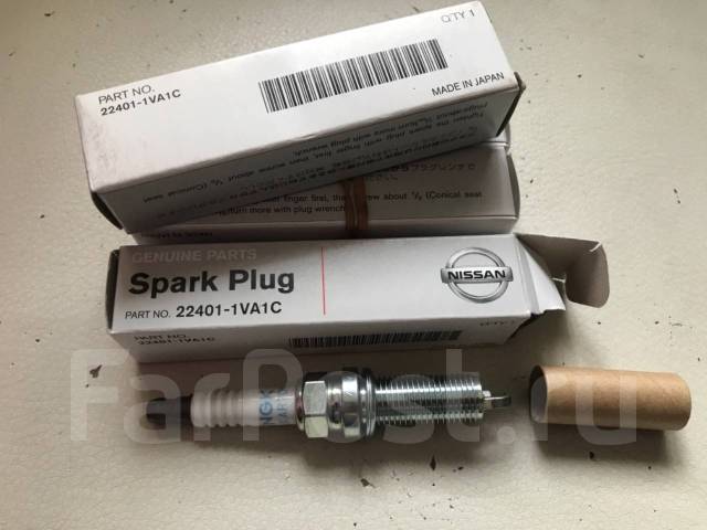 22401-1VA1C Nissan свеча зажигания Spark PLUG оригинал Япония купить во ...