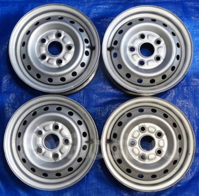Оригинальные штампованные диски Toyota R13 5J 114,3x5. 4 шт. Отправка ...