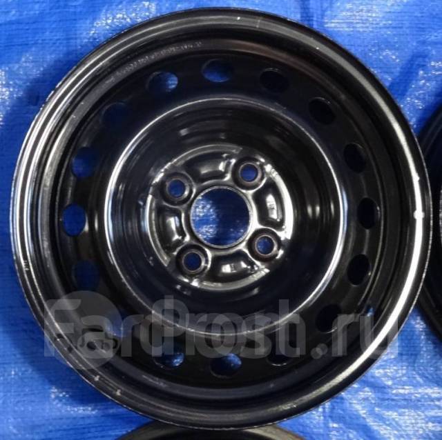 Оригинальные штампованные диски Toyota R14 6,0J 100x4. 4 шт. Отправка ...