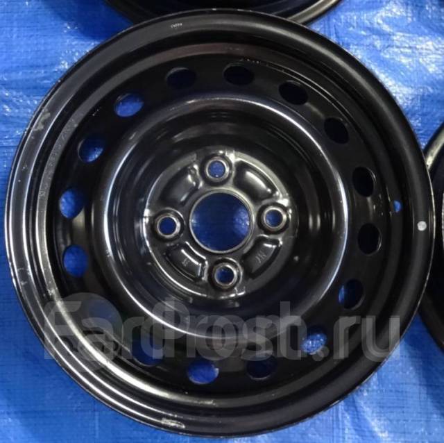 Оригинальные штампованные диски Toyota R14 6,0J 100x4. 4 шт. Отправка ...