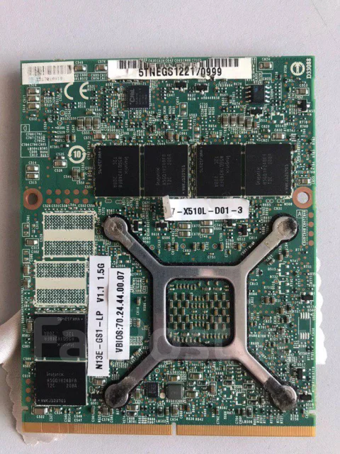 Мощная видеокарта для ноутбука Nvidia GTX 670M (Alienware/MSI/Clevo ...