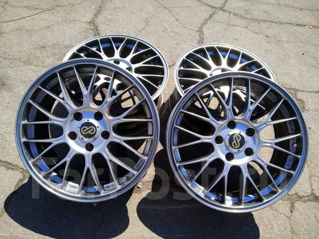 112224 Японские диски Enkei Bortex RM2 R17, 17", 1 шт, 5x114.3, 4 шт, б ...