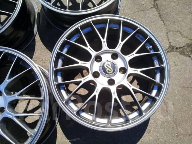 112224 Японские диски Enkei Bortex RM2 R17, 17", 1 шт, 5x114.3, 4 шт, б ...