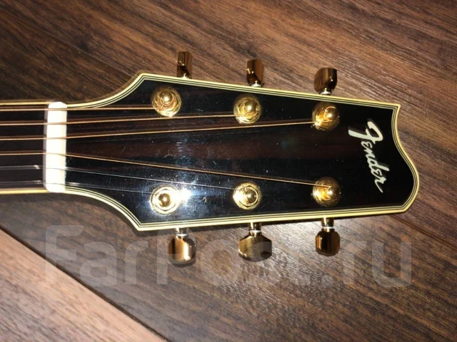Электроакустическая гитара Fender AC2 + highlander mic+preamp IP2 USA ...