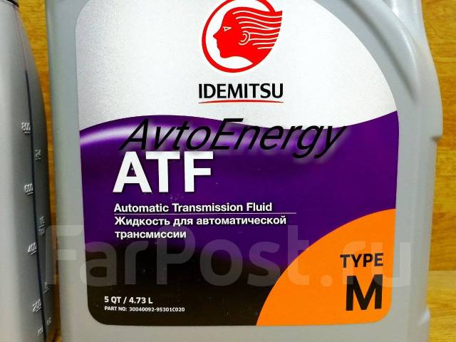 Idemitsu ATF TYPE-М 4,73 л. (Полный аналог Mazda ATF TYPE-M5/М3 ...