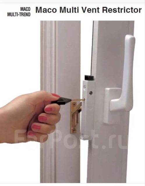 Детские замки на окна 4шт. Блокировка открывания окна, новый, в наличии ...