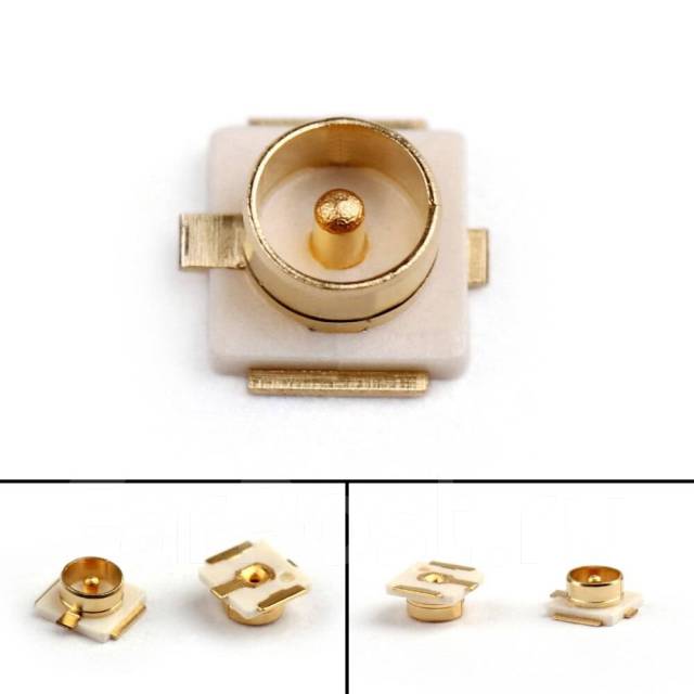 Разъем SMD IPX Male socket, новый, в наличии. Цена: 45₽ во Владивостоке