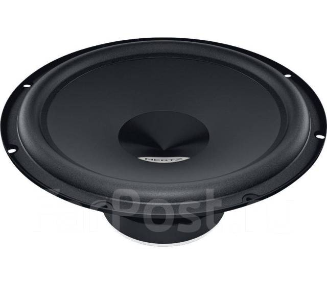 Сабвуферный динамик Hertz DS 250.3 10", коаксиальные, 25 x 25 см (9,8 x ...