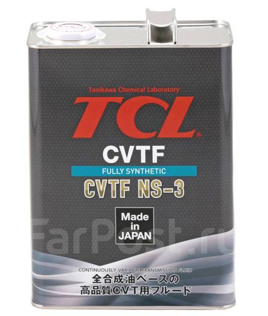 Жидкость для вариаторов TCL CVTF NS-3, 4л (A004NS30 ), 4,00 л. под ...