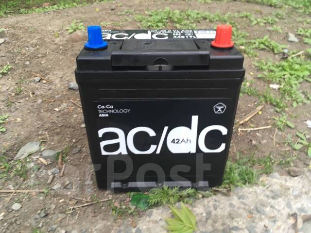 Аккумулятор AC/DC 44B19L, 42 а/ч, 350А, клеммы тонкие - Аккумуляторы во ...