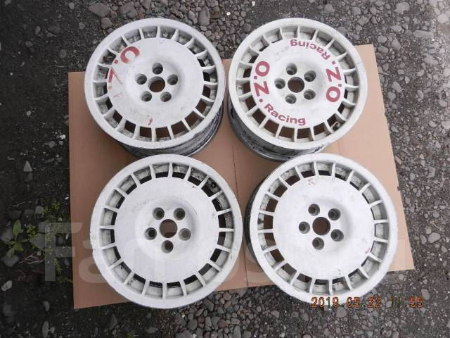 Белые раллийные OZ racing на 15 5*100, 15", 1 шт, Ширина диска 7.0 ...