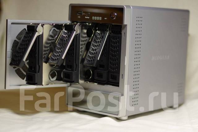 Сетевое хранилище (NAS, MediaServer) Netgear ReadyNas NV+ (RND4000 v3 ...