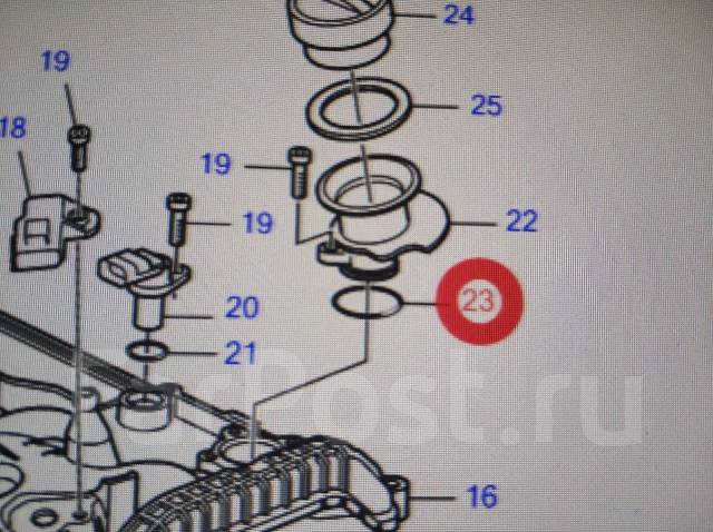30757159 O-ring Volvo Penta. Уплотнение кольцевое Вольво Пента ...