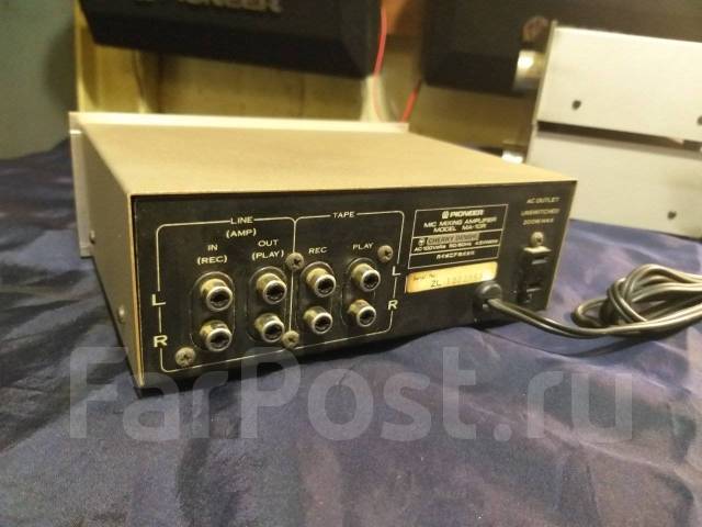 Усилитель микрофона Pioneer MA-10R, б/у, в наличии. Цена: 4 600₽ во ...