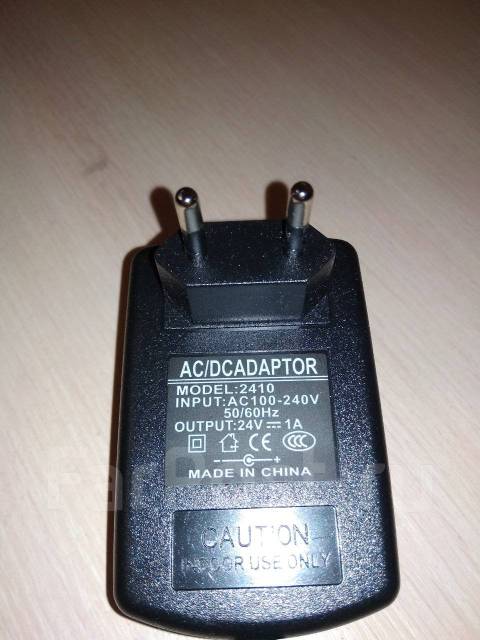 Блок питания (Адаптер, Зарядное устройство) 24в 1а 5.5мм Jack 24v 1a ...