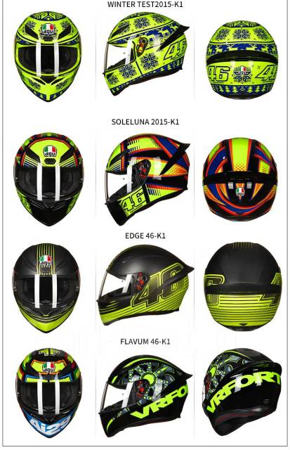 Мотоциклетный шлем AGV K3 NDV-7019, новый, под заказ. Цена: 25 496₽ во ...