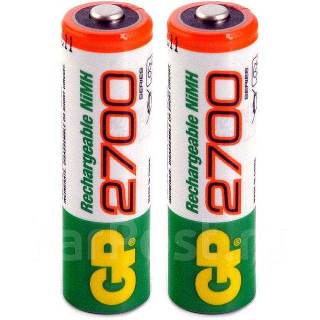 Аккумулятор GP 2700mAh тип АА 1,2V, новый, в наличии. Цена: 490₽ во ...