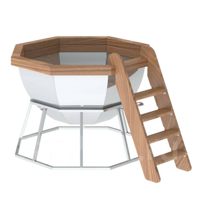 Банный Чан 8-гранный на подставке для компании из 6-8 человек, новый ...