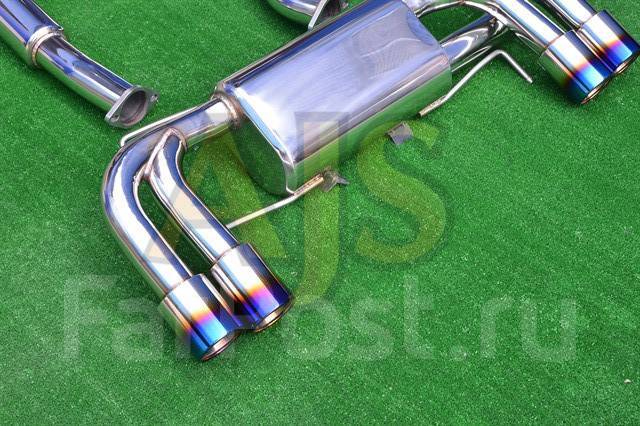 Выхлопная трасса Subaru Impreza GRB STI HKS Legamax style