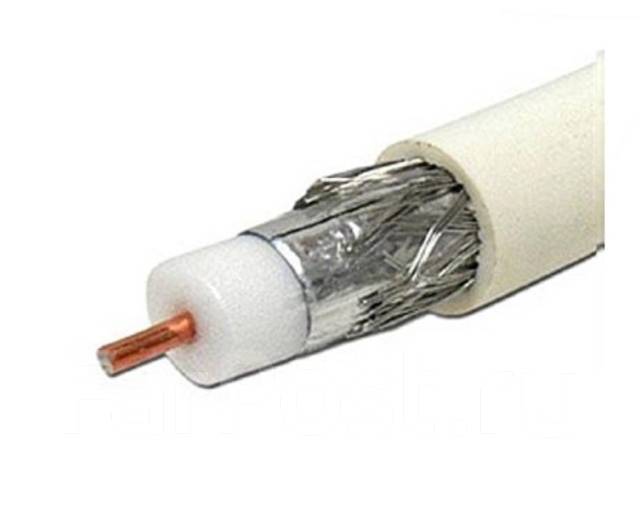 Кабель RG-6U для внешних антенн с разъёмами, от 1 до 100 м, новый, в ...