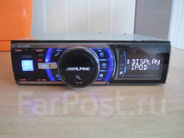 Цифровой медиа-ресивер alpine iDA-X200 usb 6 RCA - Магнитолы во ...