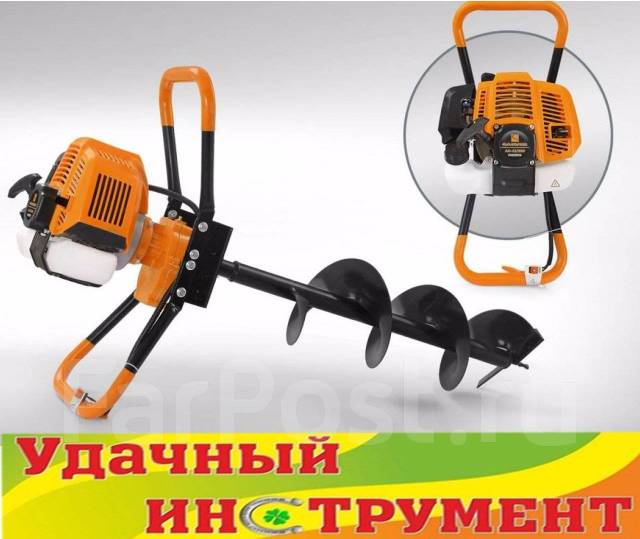 Мотобур Carver AG-43/000, 43 см3, 1,25кВт, 277об/мин - Инструменты и ...