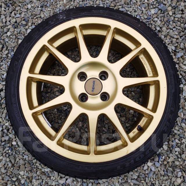 Комплект Дисков SpeedLine = R17 (7j / +35) (100 / 4) /из Японии №21159 ...