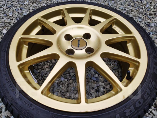 Комплект Дисков SpeedLine = R17 (7j / +35) (100 / 4) /из Японии №21159 ...
