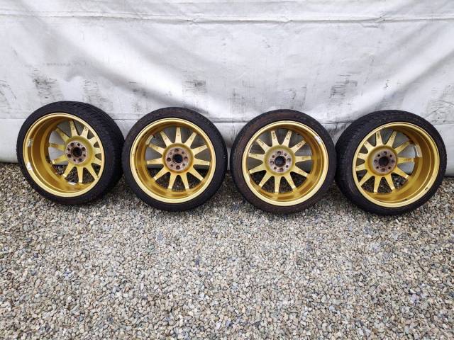 Комплект Дисков SpeedLine = R17 (7j / +35) (100 / 4) /из Японии №21159 ...