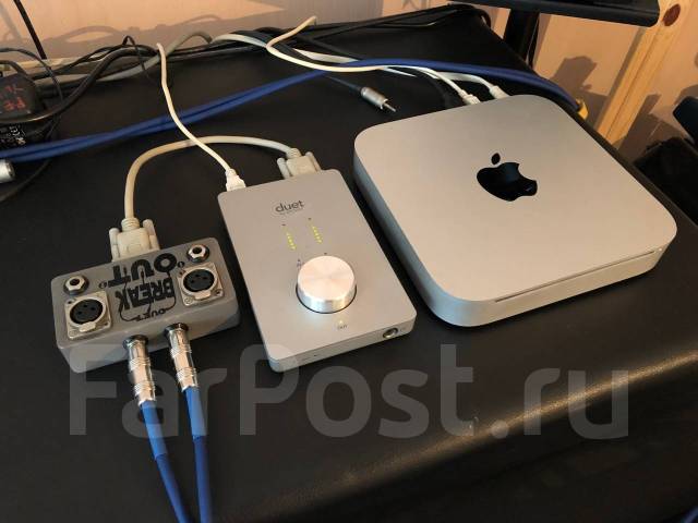 Mac mini 2,4Ghz Intel Core2Duo(Mid 2010) + Apogee Duet FireWire + HUB ...