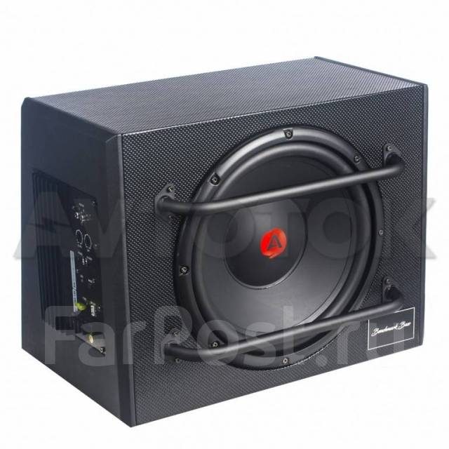Активный сабвуфер ACV BBA-12D, компонентные, 30 x 30 см (11,8 x 11,8 дюймов), 180 Вт, с корпусом ...