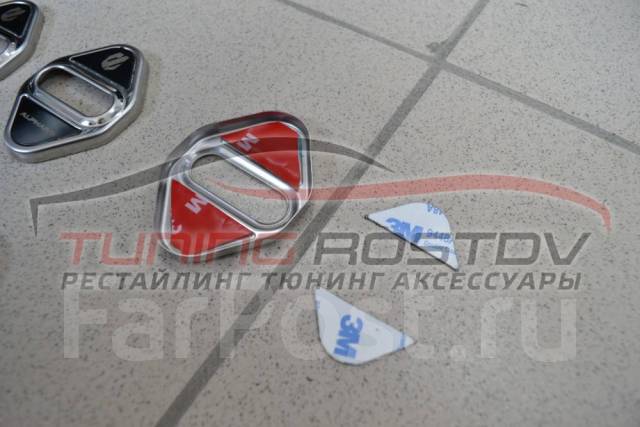 Накладки на дверные петли Alphard хром купить во Владивостоке по цене ...