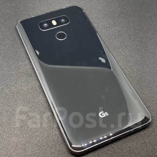 Смартфон LG G6 ThinQ 3+32Gb, LG G6, 32 гб, 5.77", моноблок, черный, 3G ...