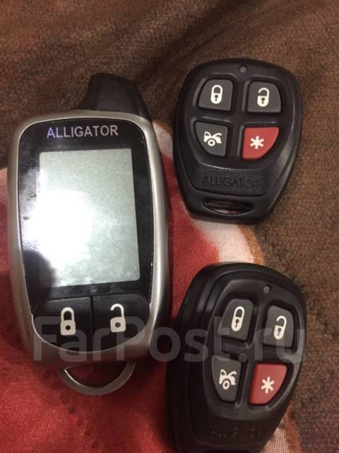 Продам брелки от сигнализации Aligator, Alligator, б/у, в наличии. Цена ...