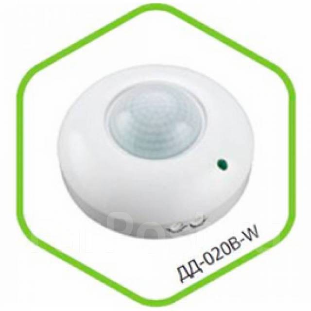 Датчик движения инфракрасный ДД-020B-W 800Вт 360 гр.6м IP33 белый LLT ...