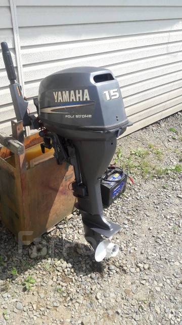 Ямаха 15 Four, Yamaha, 15,00 л.с. L (508 мм), 2006 год, бензиновый, 4 ...
