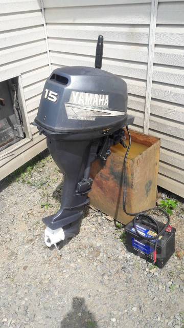 Ямаха 15 Four, Yamaha, 15,00 л.с. L (508 мм), 2006 год, бензиновый, 4 ...