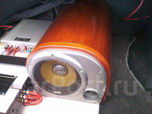 Сабвуфер JVC Victor CS-WD1, компонентные, активный, с корпусом, б/у, в ...