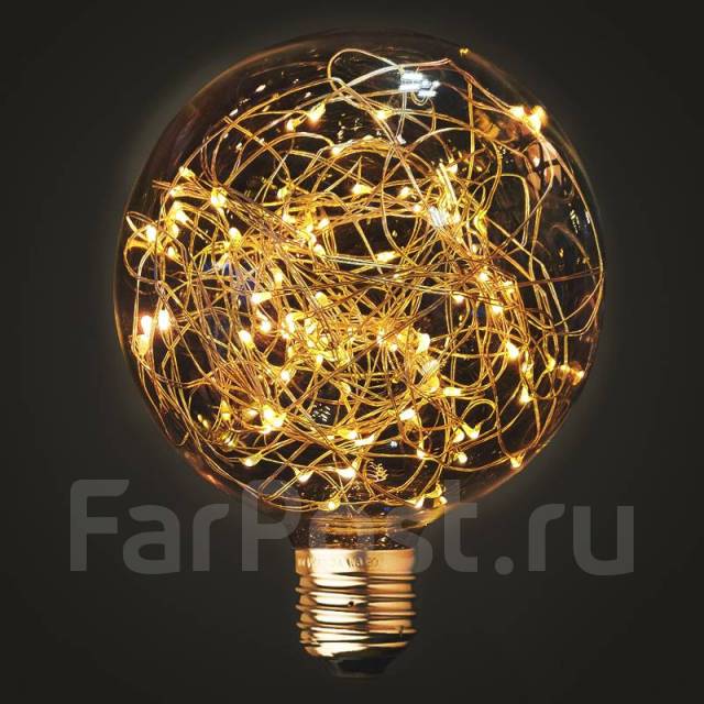 Декоративная лампочка с диодной каплей, новый, в наличии. Цена: 550₽ во ...