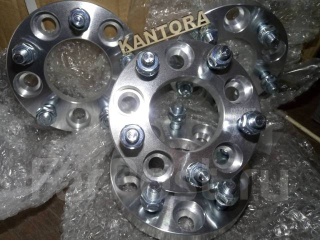 Проставки колесные ступичные на колёса диски 5 х 114,3 / 20 мм (4шт ...