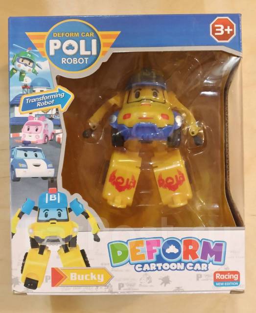 Робот (Poli Robot) Bucky, новый, в наличии. Цена: 350₽ во Владивостоке