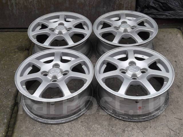 Литьё Mitsubishi R14 (4x100 мм). 4 шт, 14", 1 шт, Ширина диска 5.5 ...