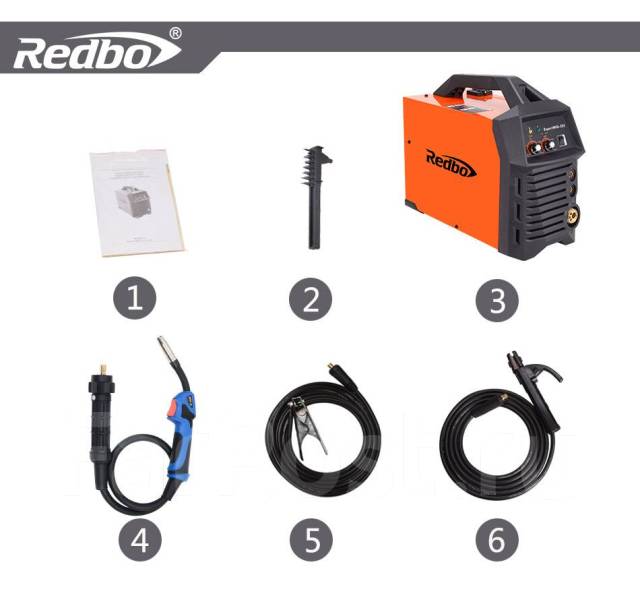 Сварочный полуавтомат Redbo Expert MIG 205 MIG/ММА 190/190А - 40% ПН ...