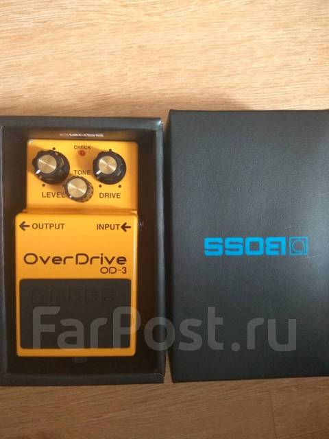Педаль эффектов Boss OD3 - Эффект Overdrive - Звуковое и сценическое ...